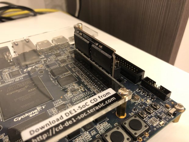 128MB SDRAM Board on DE10-Standard, DE1-SoC and Arrow SoCKit FPGA – SDRAM Riser – ModernHackers.com